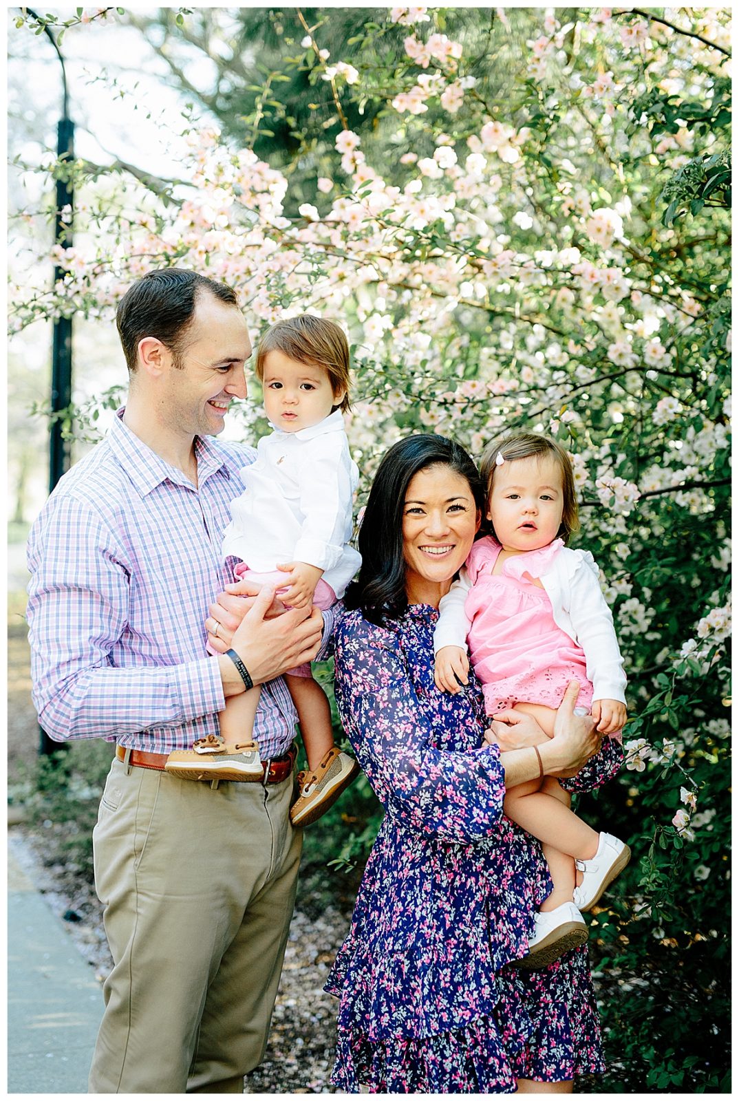 DC Cherry Blossom Family Session - Seana Shuchart Photography
